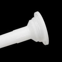 China Translucent-White Plastic Dispense Nozzle Silicone Gun Nozzle for sale