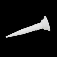 China Plastic Transparent White Silicone Tube Cone Nozzle for Professional Caulking Gun for sale