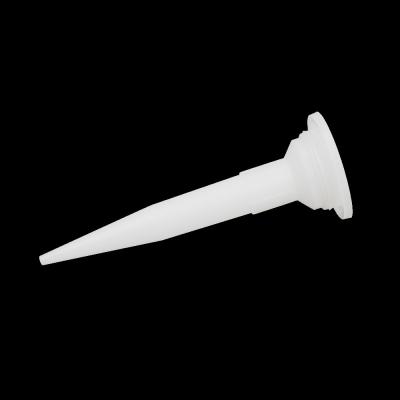 China Plastic Transparent White Silicone Tube Cone Nozzle for Professional Caulking Gun for sale