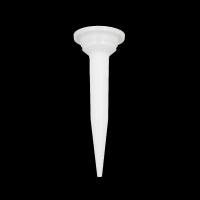 China Plastic Transparent White Silicone Tube Cone Nozzle for Professional Caulking Gun for sale
