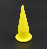 China REPLACEMENT PLASTIC CAULK NOZZLE FOR CAULK GUN yellow cone plastic nozzle(BC-P010-C) for sale