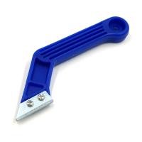 China Heavy Duty Angled Removes Grout Saw Grout Rake with Matel Caulking Silicone Pads for Tile Cleaning for sale