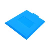 China Blue Plastic Caulking Tool Large Silicone Sealant Caulk Remover Scraper for sale