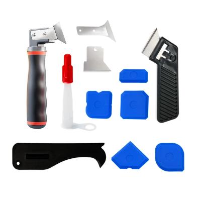 China Professional Sealant Machining Set including Joint Knife, Joint Smoother, Replacement Blades and Caulking Nozzle for sale