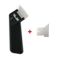 China Black Sealant Joint Knife with Stainless Steel Replacement Blade for sale
