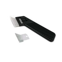 China Black Handy Grout Scraper for Removing Old Silicone Grout in Sanitary Areas with Replacement Blade for sale