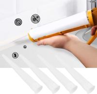 China 5PCS Plastic Caulking Gun extender Caulk Nozzle Tip Tool COX Type 1/4
