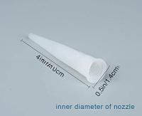 China 5PCS Plastic Caulking Gun extender Caulk Nozzle Tip Tool COX Type 1/4