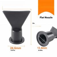 China Caulk Gun Nozzles Flat Nozzle Wave Pattern for Automotive Sheet Metal auto mechanic Car Repair 10 Packs for sale