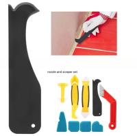 China 9pc/set Caulking Finisher Tool Multi-Functional Silicone Sealant Scraper Sealant Scraper for sale