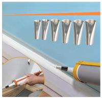 China 6 in 1Silicone Caulking Tools 26 Pcs Caulking Finishing Tools,Silicone Caulk Nozzle Applicator, Sealant Finishing Tool for sale