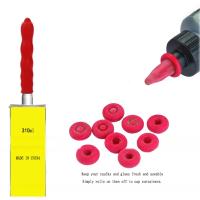 China 1pc Caulk Seal Cap, Red Caulk Saving Cap, Caulk Seal Cap Saver for Sealing and Preserving Open Caulking Tube for sale