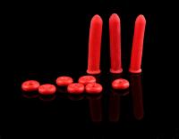 China 1pc Caulk Seal Cap, Red Caulk Saving Cap, Caulk Sealing Cap Saver for Sealing and Preserving Open Caulking Tube for sale