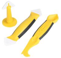 China 3 in 1 Caulk Remover and Finisher,Silicone Remover Scraper Sealant Finishing Tool Caulk for Bathroom Kitchen Sealing for sale