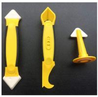 China 3 in 1 Caulk Remover and Finisher,Silicone Remover Scraper Sealant Finishing Tool Caulk for Bathroom Kitchen Sealing for sale