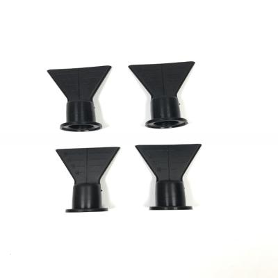 China black flat sealant nozzle for caulking for sale