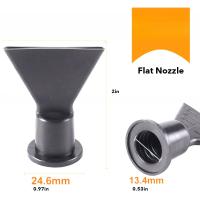 China black flat sealant nozzle for caulking for sale