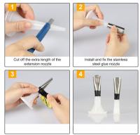 China Caulking Finisher Kit 29PCS Extension Nozzles Brush Tape Caulk Nozzle Applicator for sale