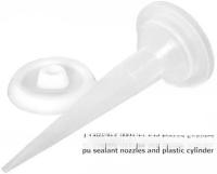 China pneumatic caulking gun parts and accessories plastic push disk for sausage sealant for sale