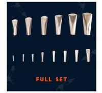 China 14 Pcs Caulking Finisher, Reusable Caulk Nozzle Finisher, Stainless Steel Sealant Caulking Finisher for sale
