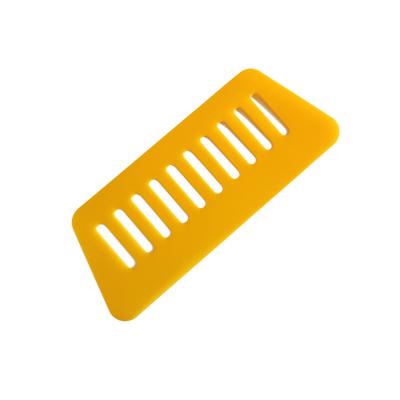 China Yellow Ultra Thin Window Tinting Tools Glass Film Installation Scraper Lightweight for sale