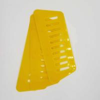 China Yellow Ultra Thin Window Tinting Tools Glass Film Installation Scraper Lightweight for sale