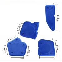 China red 4pcs caulking tool kit professional silicone sealant trowel and sealant scraper for a perfect finish for sale