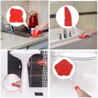 China red 4pcs caulking tool kit professional silicone sealant trowel and sealant scraper for a perfect finish for sale