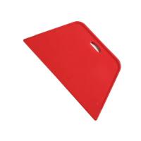 China red plastic wallpaper special large scraper for wallpaper red thickening and trapezoid tool for sale