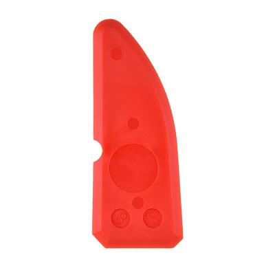 China High Quality Red Plastic Joint Professional Tool Single Spatula for Stripping and Smoothing Sealants for sale