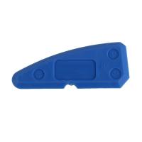 China 1pc Blue Silicone Sealants Spatula Single Caulk Remover Tool for sale