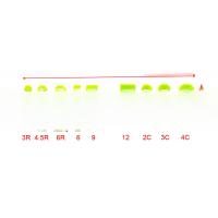 China 9-piece green silicone finishing set for sale