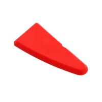China Red Plastic Single Silicone Sealant Grout Finishing Sealing Smoother Spatula Scraper Caulking Tool for sale