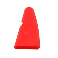 China Red Plastic Single Silicone Sealant Grout Finishing Sealing Smoother Spatula Scraper Caulking Tool for sale