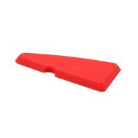 China Red Plastic Single Silicone Sealant Grout Finishing Sealing Smoother Spatula Scraper Caulking Tool for sale