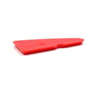 China Red Plastic Single Silicone Sealant Grout Finishing Sealing Smoother Spatula Scraper Caulking Tool for sale