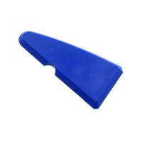 China Single 1 Piece Blue Scraper Caulking Tool for Silicone Sealant Grout Finishing Sealing for sale