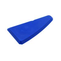 China Single 1 Piece Blue Scraper Caulking Tool for Silicone Sealant Grout Finishing Sealing for sale