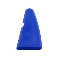 China Single 1 Piece Blue Scraper Caulking Tool for Silicone Sealant Grout Finishing Sealing for sale