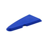 China Single 1 Piece Blue Scraper Caulking Tool for Silicone Sealant Grout Finishing Sealing for sale