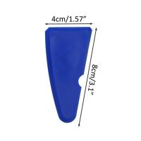 China Single 1 Piece Blue Scraper Caulking Tool for Silicone Sealant Grout Finishing Sealing for sale