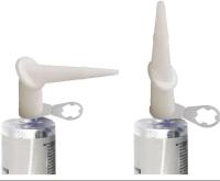 China 45 degree bent nozzles spare nozzles for Spare Nozzles Nozzels for Silicone, Sealant, Mastic, Caulk EU3 Cartridge Guns for sale