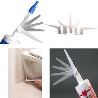 China 360degree bent Silicone nozzle 45 degree Caulk Nozzle Adjustable Angle Caulk Nozzle Rotating Type for sale