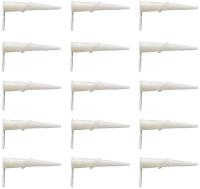 China 360 Pack Caulk Nozzles Universal 360 Degree Rotating Bent Cartridge Sealant Nozzle Plastic Caulking Glue Head for sale