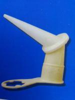China 90 degree bent nozzles for Spare Nozzles for Silicone Sealant Mastic Caulk EU3 Cartridge Guns for sale