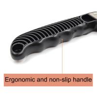 China Black Glass Glue Angle Scraper Grout Saw Blade Scraper Caulk Finishing Tool for Kitchen Bathroom Window Sink Tile Joint for sale