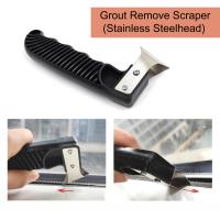 China 9 pcs/ set Caulk Finishing Tool Joint Sealant Silicone Grout Remover Angle Scraper with Caulking Nozzle Applicator for sale
