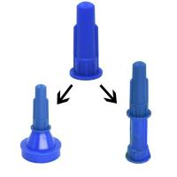 China Hand Tools Part Nozzle Accessories Cylindrical Spray Tip Caulking Spare for sale