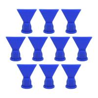 China 10pcs Wave type Cartridge Caulking Gun Spare Part Nozzle Spray Tip for Silicon Sealant Dispenser Syrnge Accessories for sale