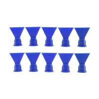 China 10pcs Wave type Cartridge Caulking Gun Spare Part Nozzle Spray Tip for Silicon Sealant Dispenser Syrnge Accessories for sale
